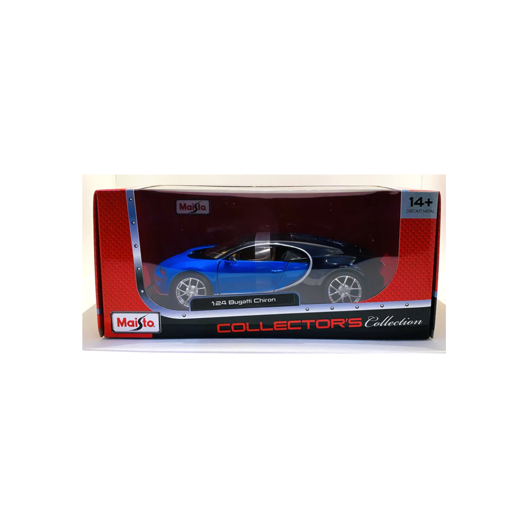 Maisto Bugatti Chiron 1/24 Scale Diecast Model Car – GamesnWheels